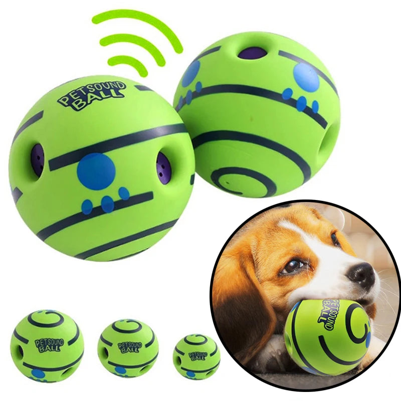 Brinquedo Bola de Cães que Ri ao Rolar – OctoShop