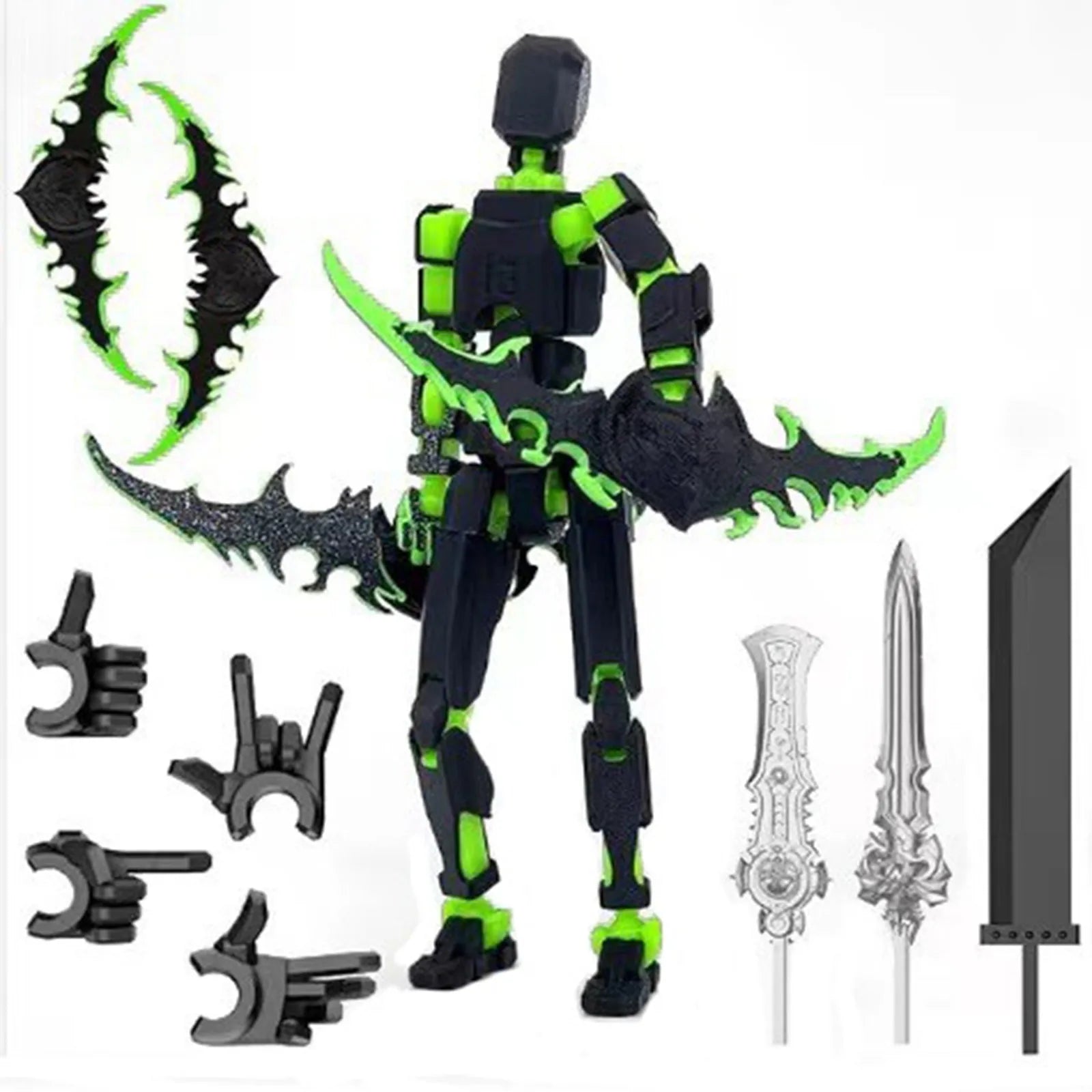 Figura Robô Transformável Impresso 3D Brinquedo Descompressão – OctoShop