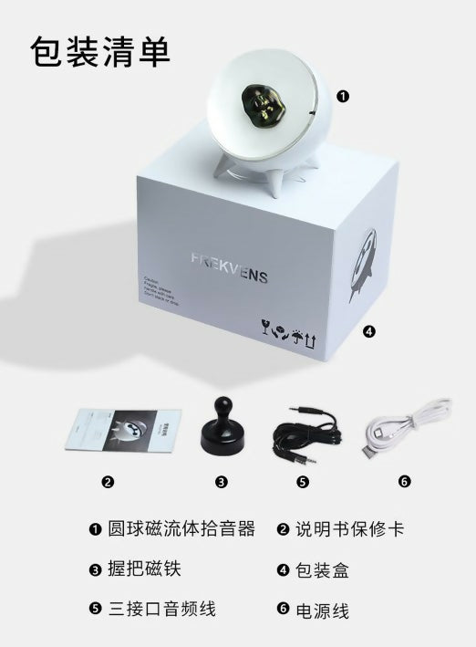 FREKVENS Magnetic Fluid Pickup Venom Symbiosis Music Visualization Des ...